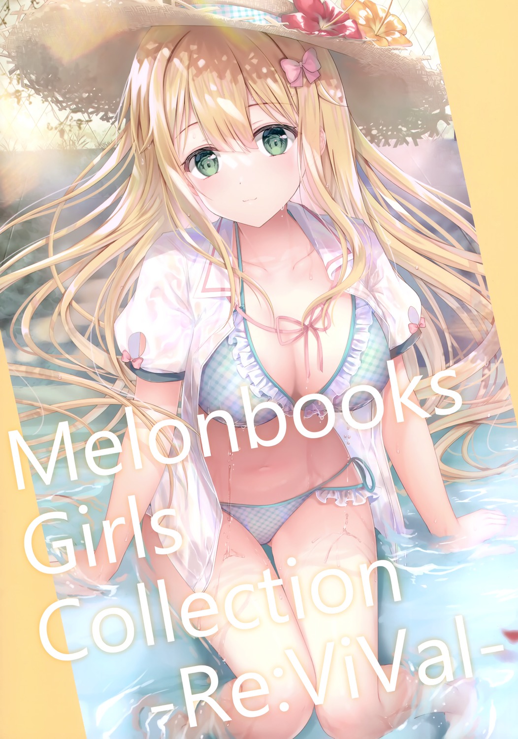 melonbooks twinbox twinbox gakuen inagaki minami bikini open shirt see through seifuku swimsuits ...